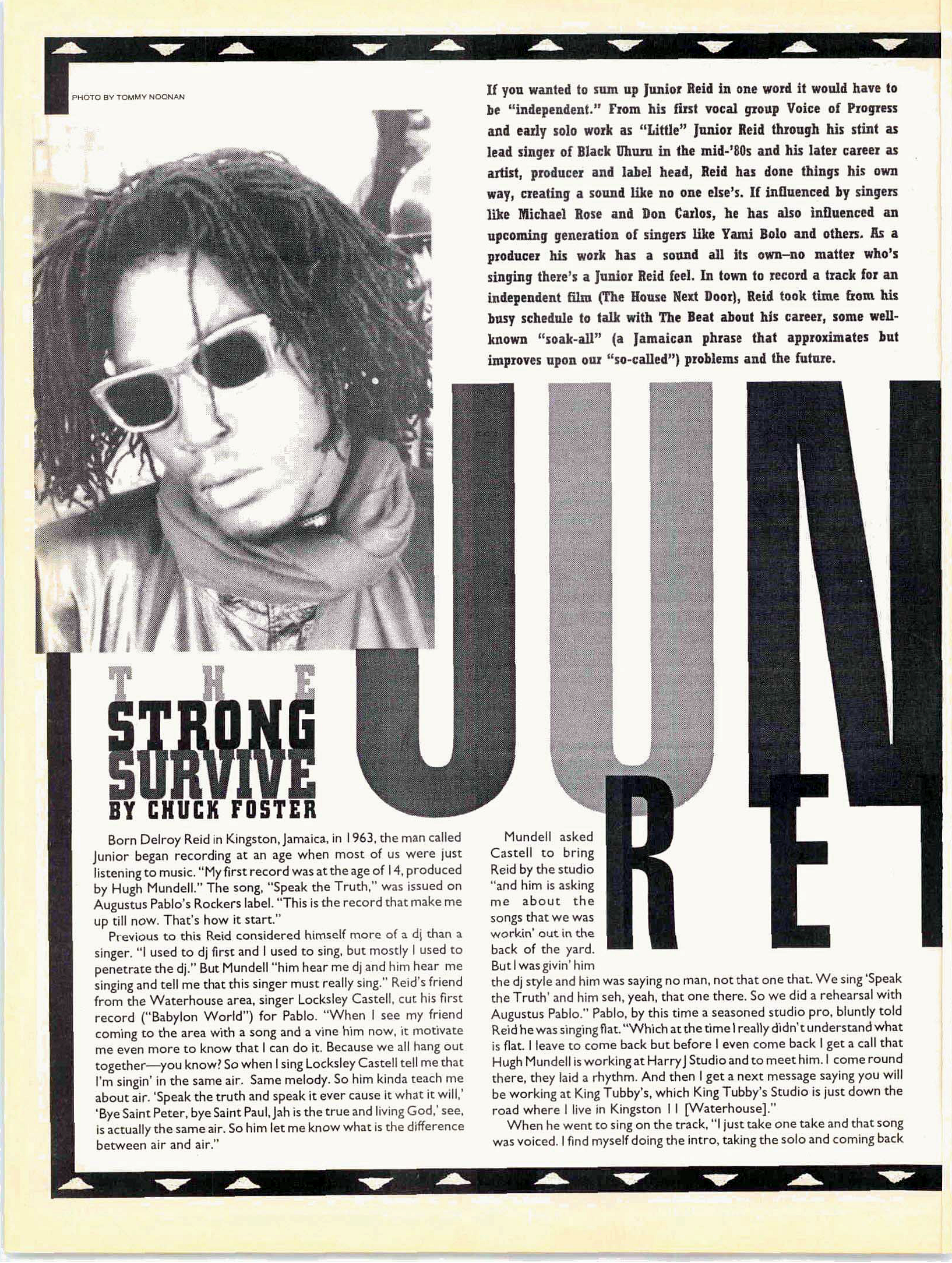 Junior Reid “Higgler Move” / “Higgler Dub” (Prince Jammy) 1983 ...