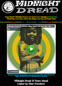 Mikey Dread Salute, Live Tosh & Toots + seven inch gems in Midnight ...