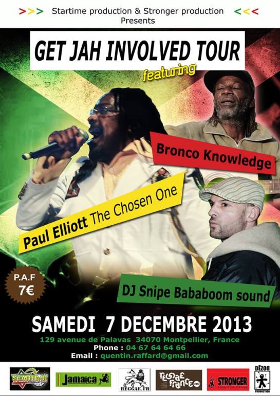 Paul Elliott , Drop For The Midnight Raver Blog – LEGENDARY REGGAE