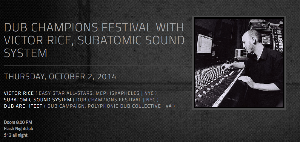 Dub Champions Festival comes to DC tonight! – LEGENDARY REGGAE